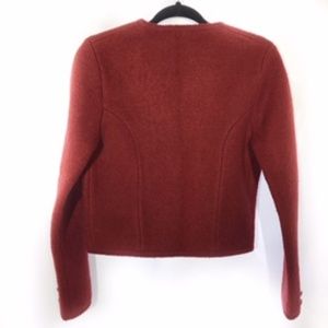 Jackets & Coats | Carroll Reed Red Wool Jacket | Poshmark